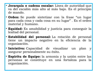 Teoria clasica de la admon | PPT
