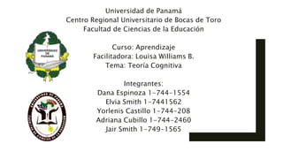 Teoria cognitiva | PPTX