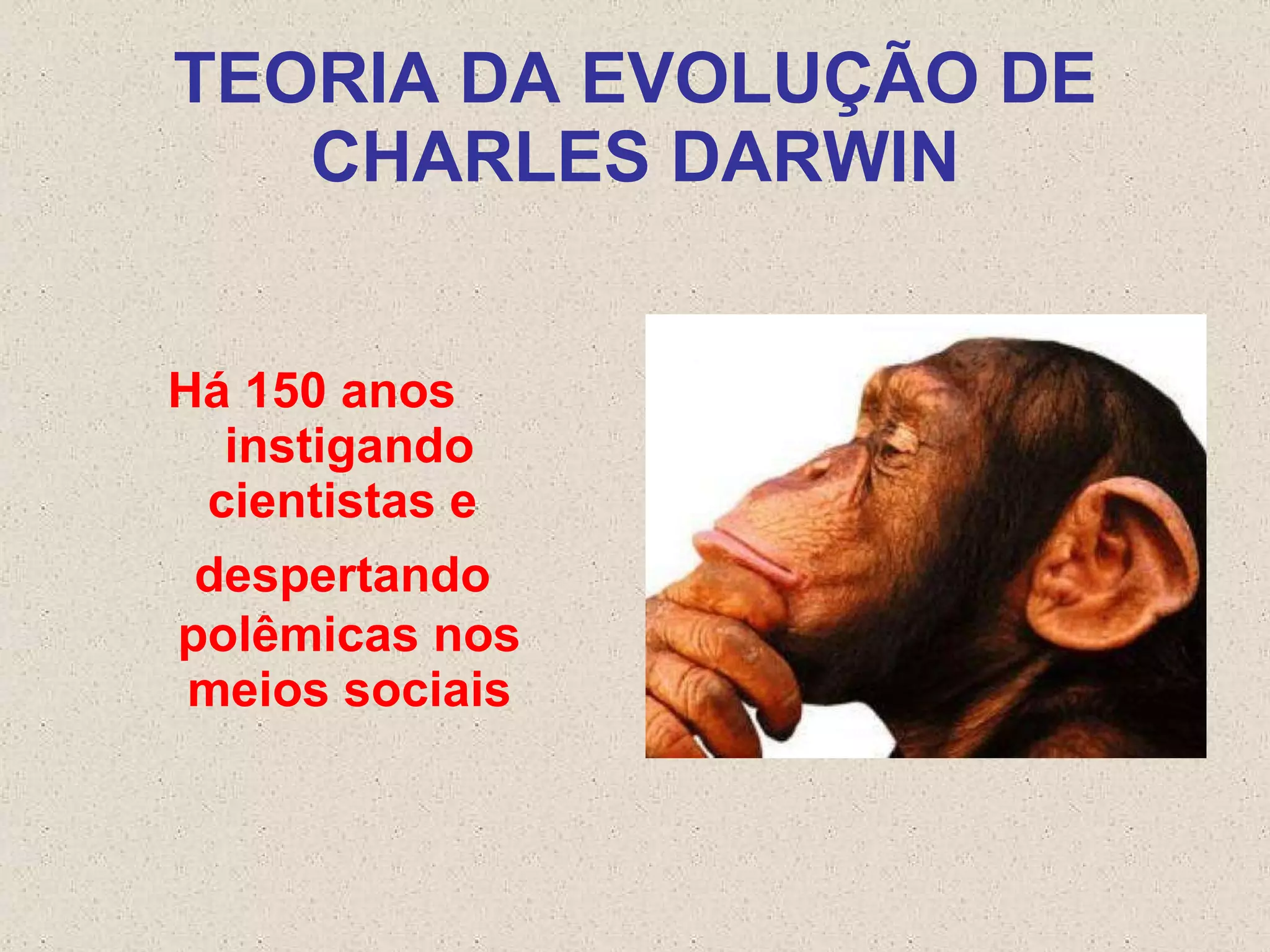 Teoria da Evolução de Charles Darwin | PPT