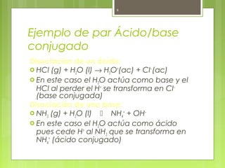Teoria de acido base | PPT