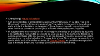 Teoria de ameghino | PPTX
