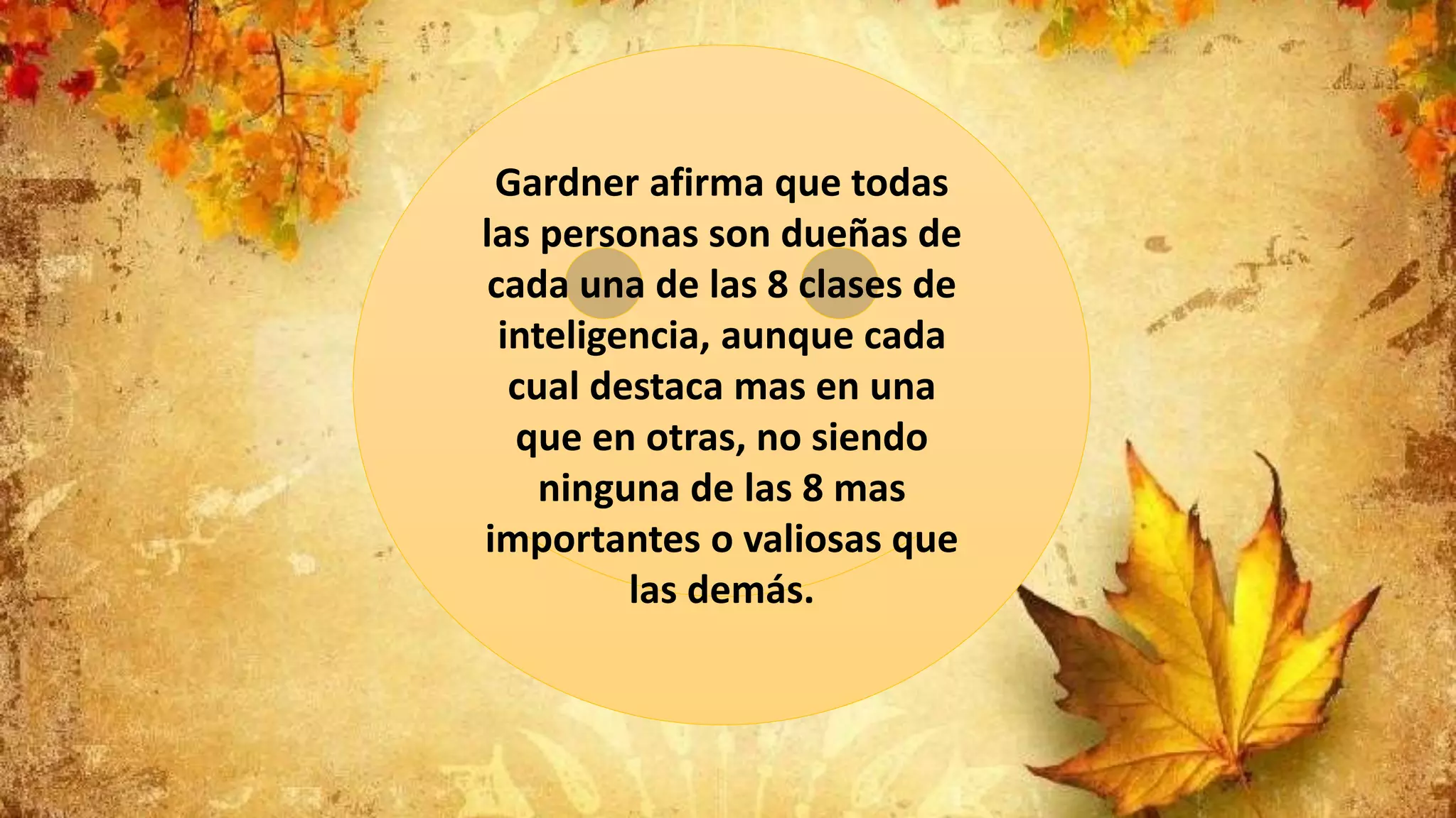 Teoria de gardner | PPTX