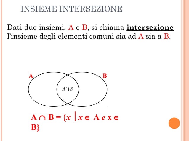 Teoria degli insiemi | PPT | Physics | Science