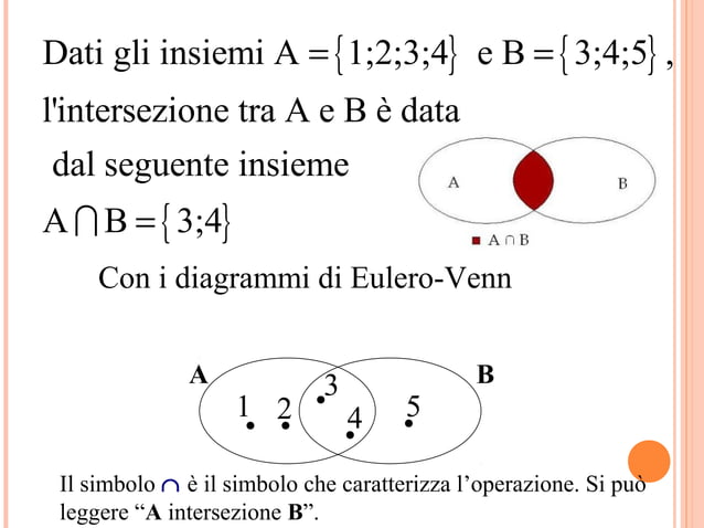 Teoria degli insiemi | PPT | Physics | Science
