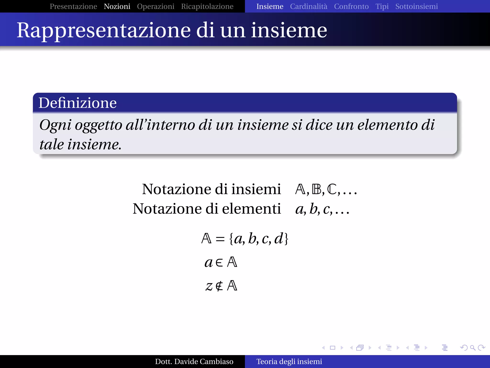 Teoria degli Insiemi | PDF