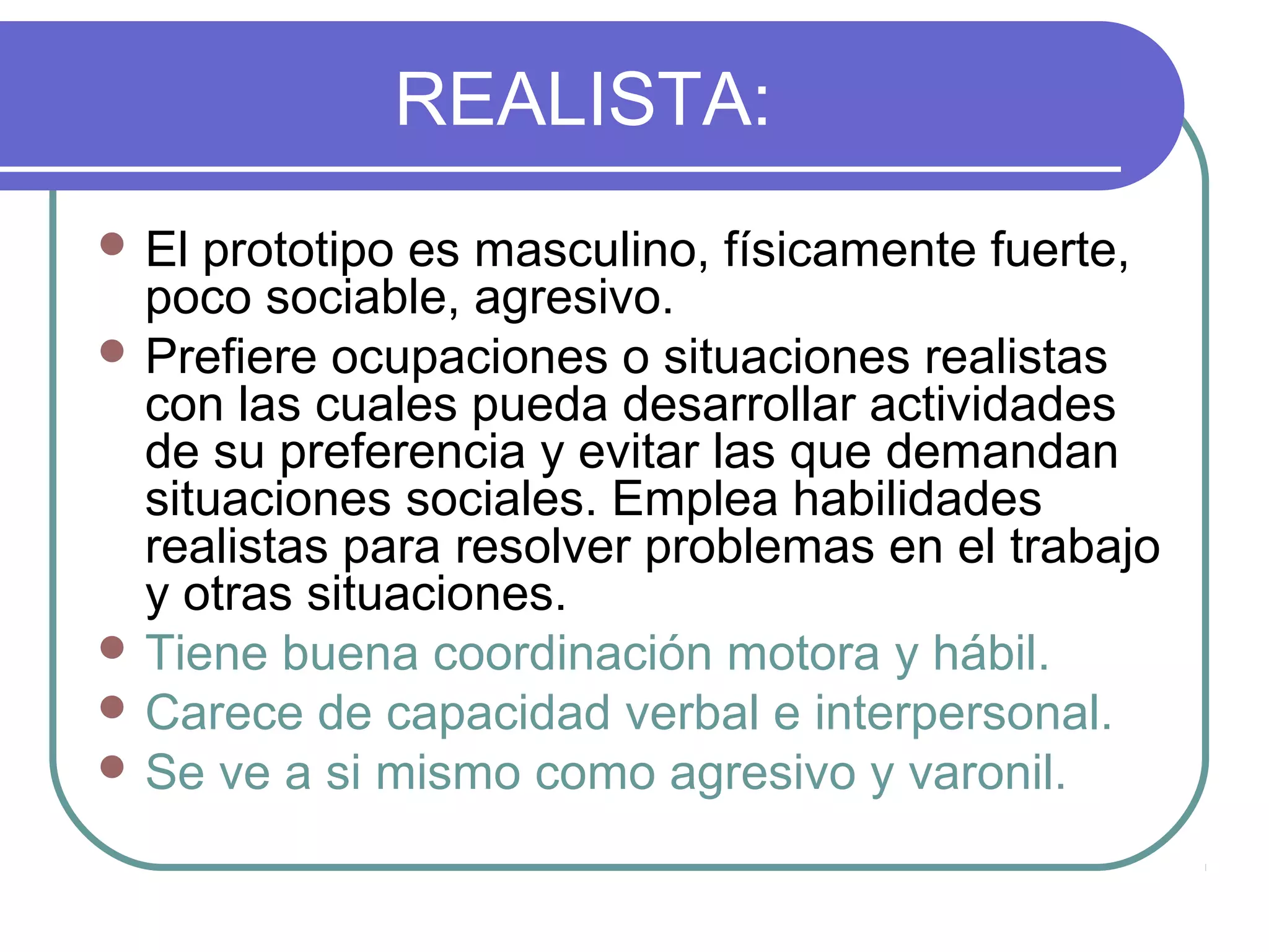 Teoria de Holland | PPT