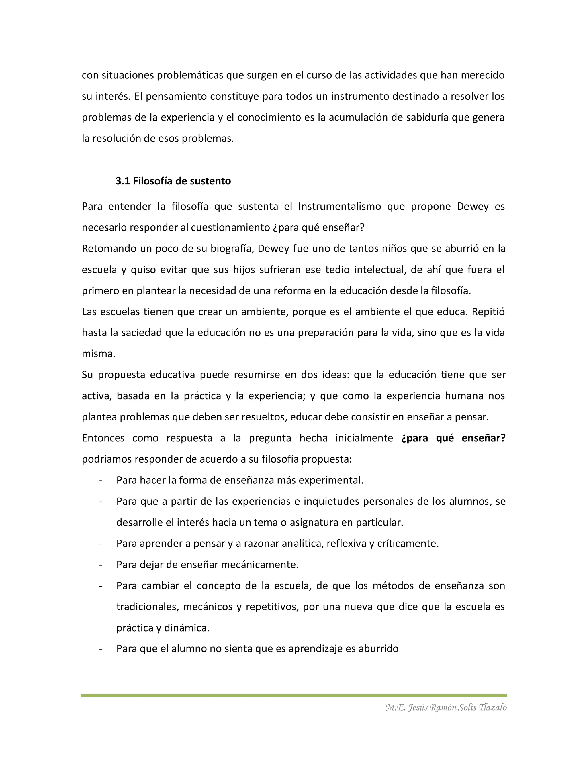 Teoria De John Dewey Pdf 5316