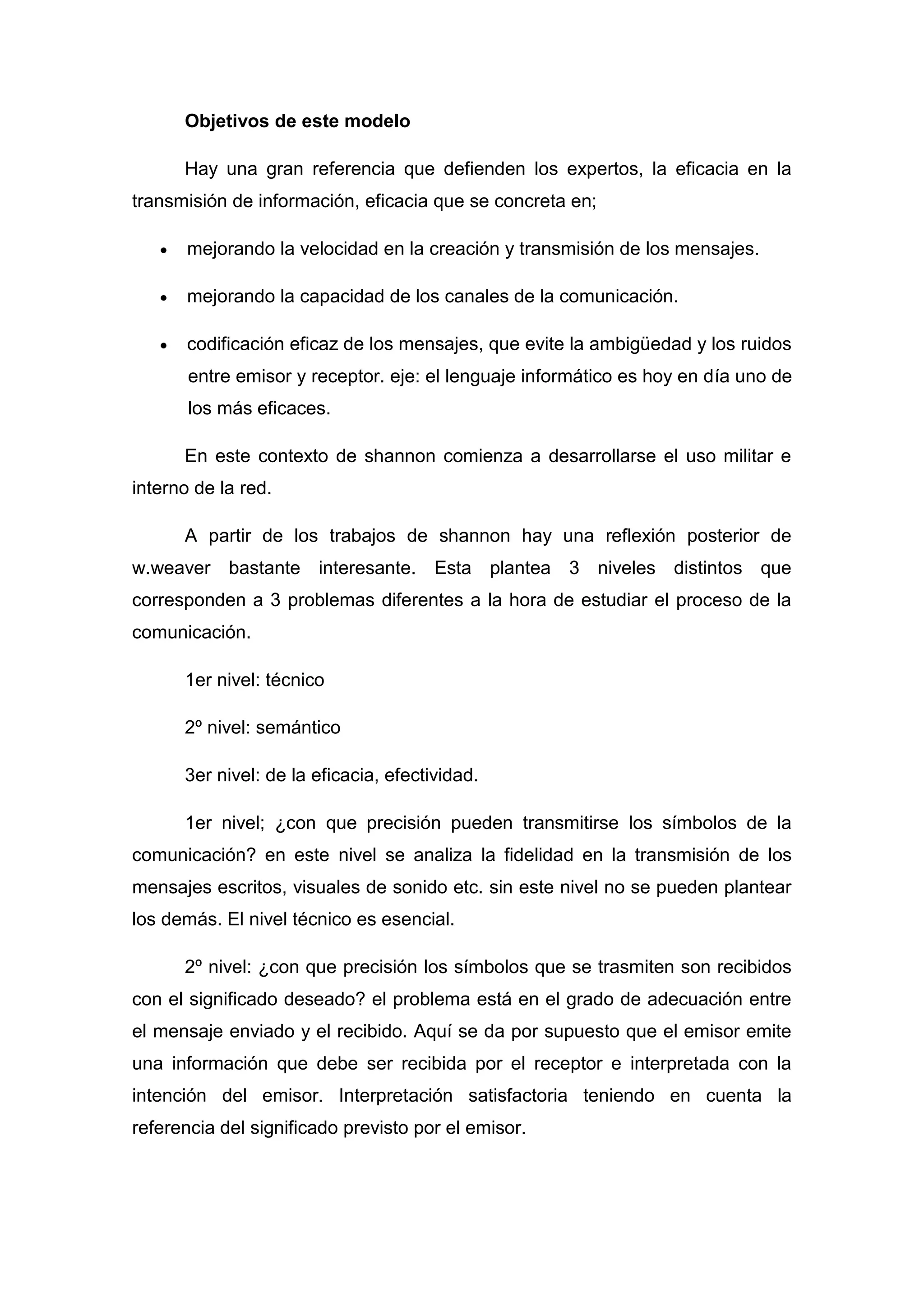 CLAUDE SHANNON Y SU TEORÍA MATEMÁTICA DE LA COMUNICACIÓN.. | DOCX ...