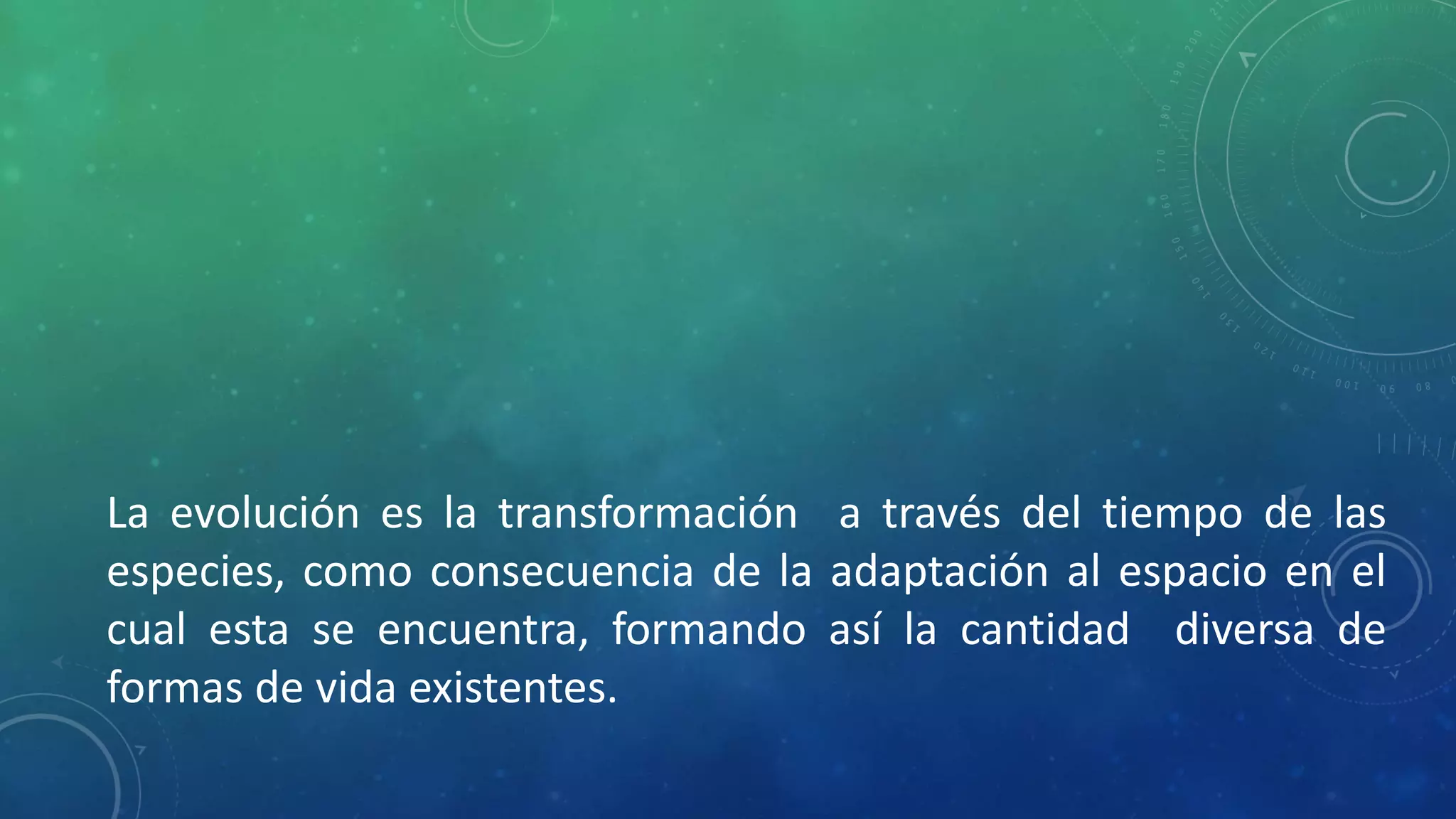 Teorias de la evolucion | PPTX