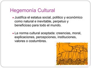 Teoría de la hegemonía | PPTX