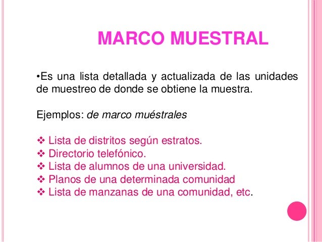 Teoria de la muestra e importancia en educacion