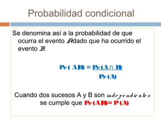 Teoria de la probabilida | PPT