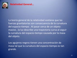 Teoria de la relatividad especial y general | PPTX