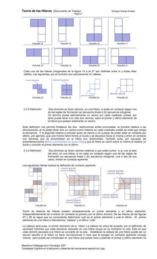 Teoria De Las Hileras | PDF