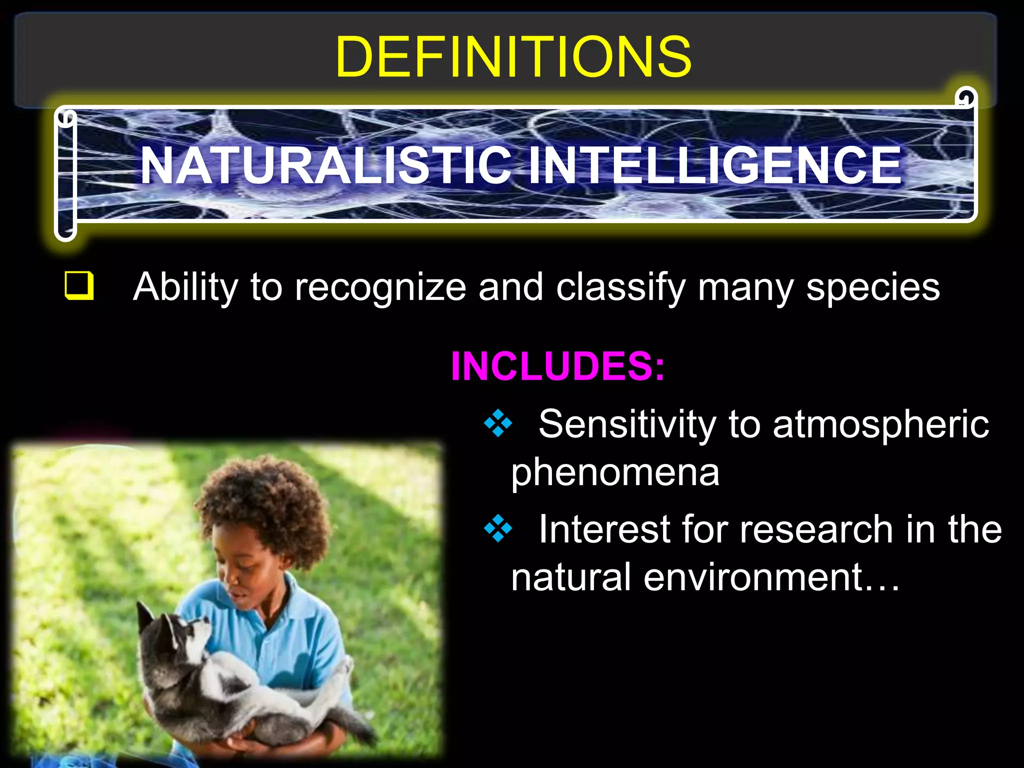 Teoria de las inteligencias multiples | PPTX