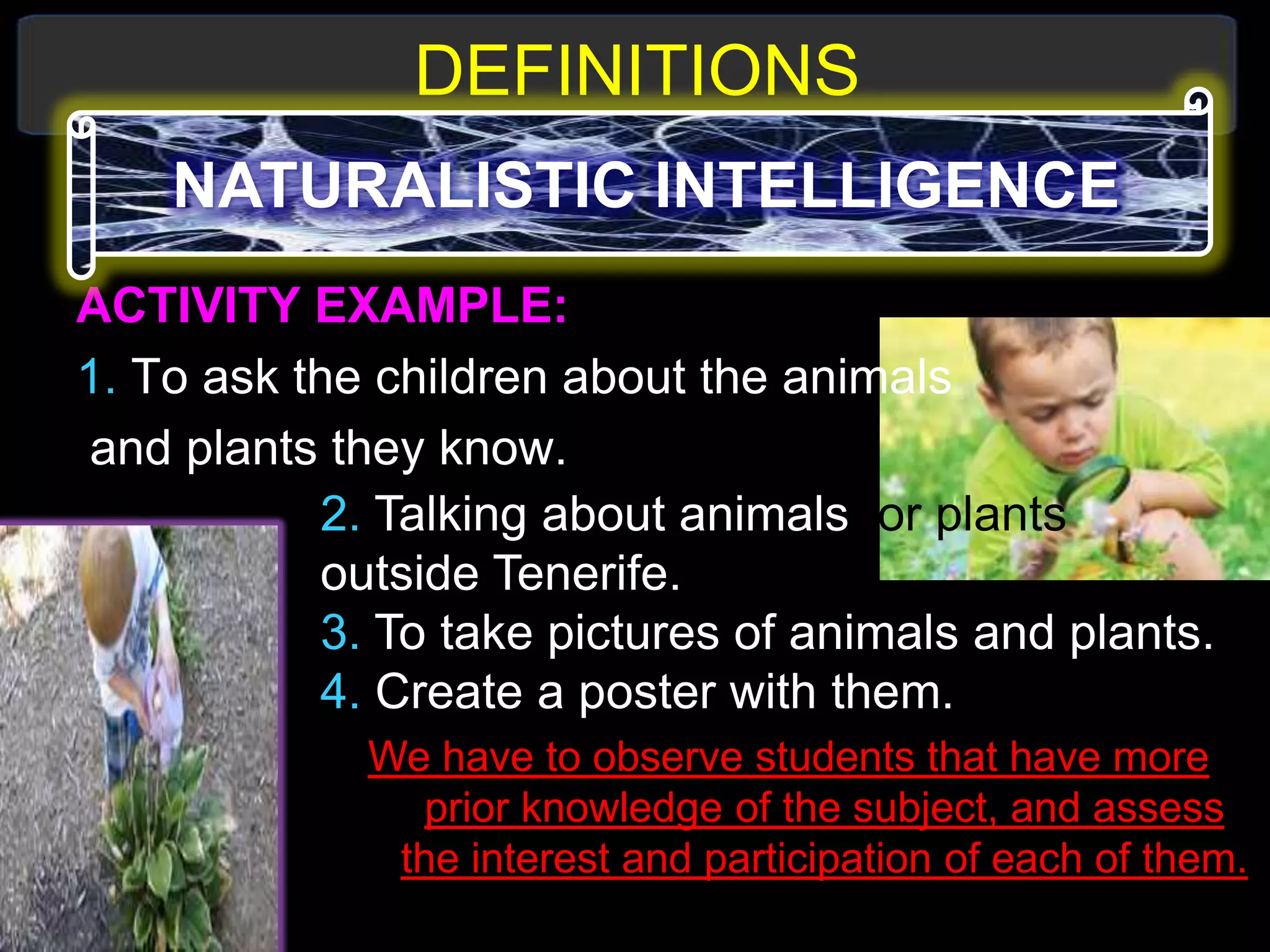 Teoria de las inteligencias multiples | PPTX