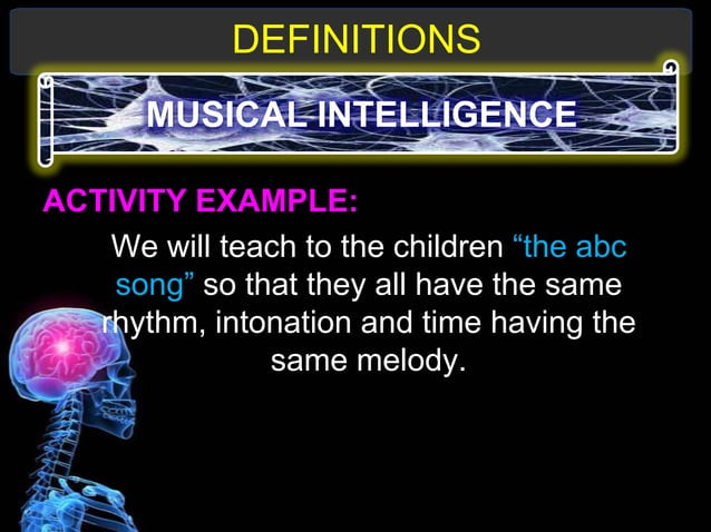 Teoria de las inteligencias multiples | PPTX | Science