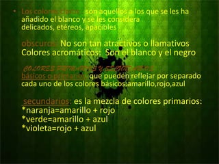 TEORIA DEL COLOR | PPTX