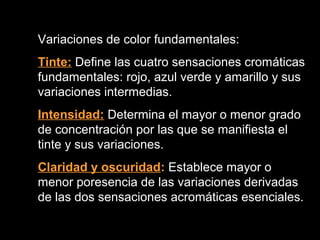 Teoria del color | PPT