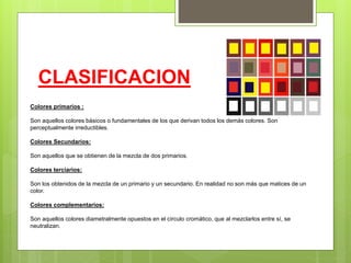 Teoria del color | PPTX