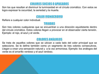 Teoria del color | PPTX