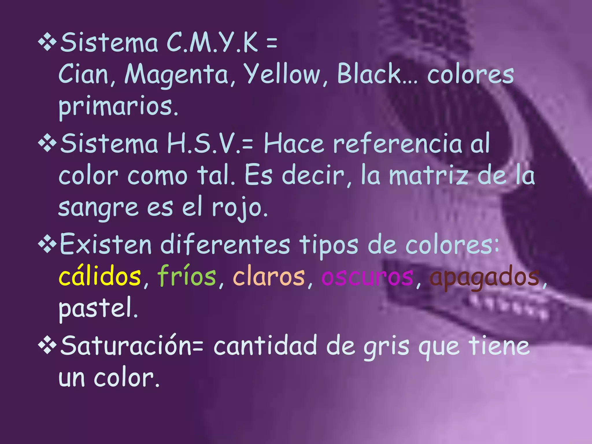 Teoria Del Color Diapositivas.. | PPTX