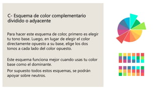 Teoría del color, Diseño y arquitectura, en interiorismo .pptx