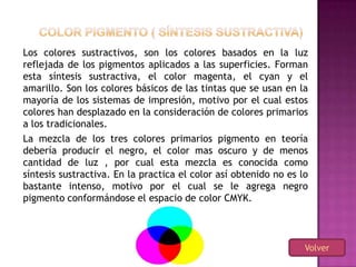 Teoria del color paola ropero | PPTX