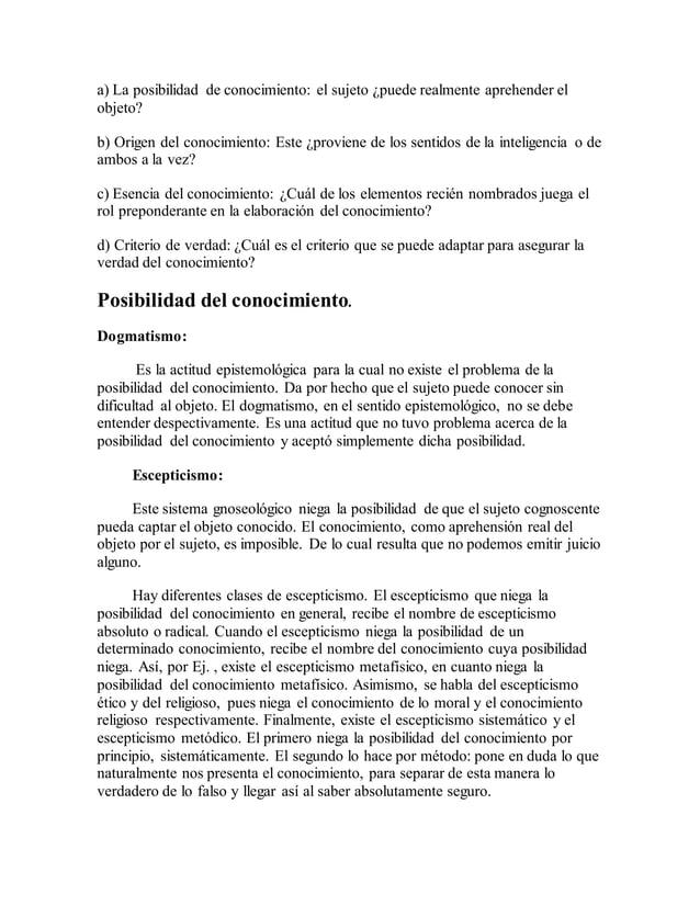 Teoria Del Conocimiento Pdf