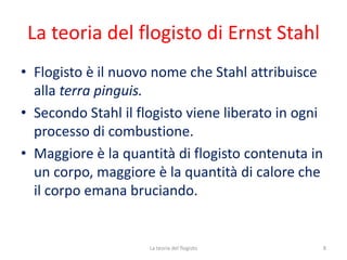 Teoria del flogisto | PPT