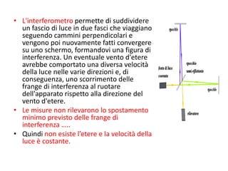 Teoria della relatività | PPTX