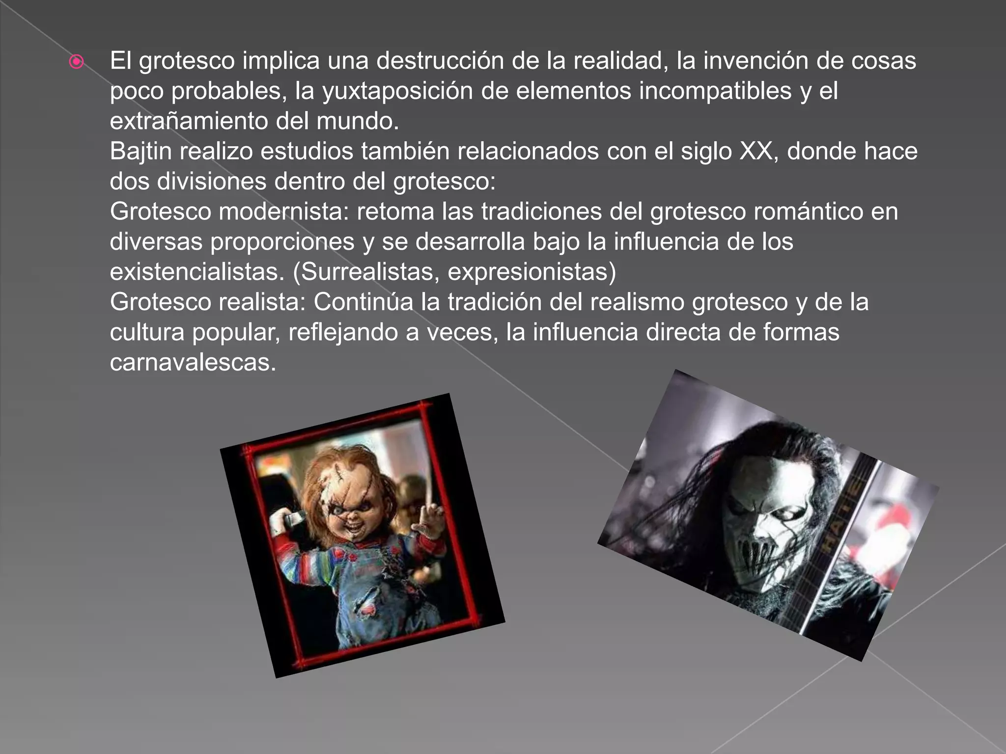 Teoria de lo grotesco | PPSX