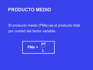 Teoria de la produccion y costos | PPT