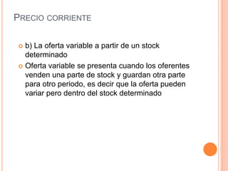 Teoria de los mercados | PPTX