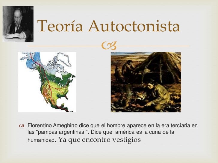 Teorías del poblamiento de américa