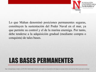 Teoría del poder marítimo de mahan - sandra montilla | PPTX
