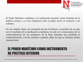 Teoría del poder marítimo de mahan - sandra montilla | PPTX