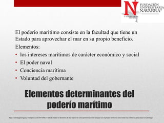 Teoría del poder marítimo de mahan - sandra montilla | PPTX
