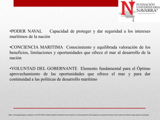 Teoría del poder marítimo de mahan - sandra montilla | PPTX
