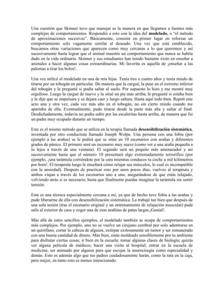 Teoria de skinner | DOCX