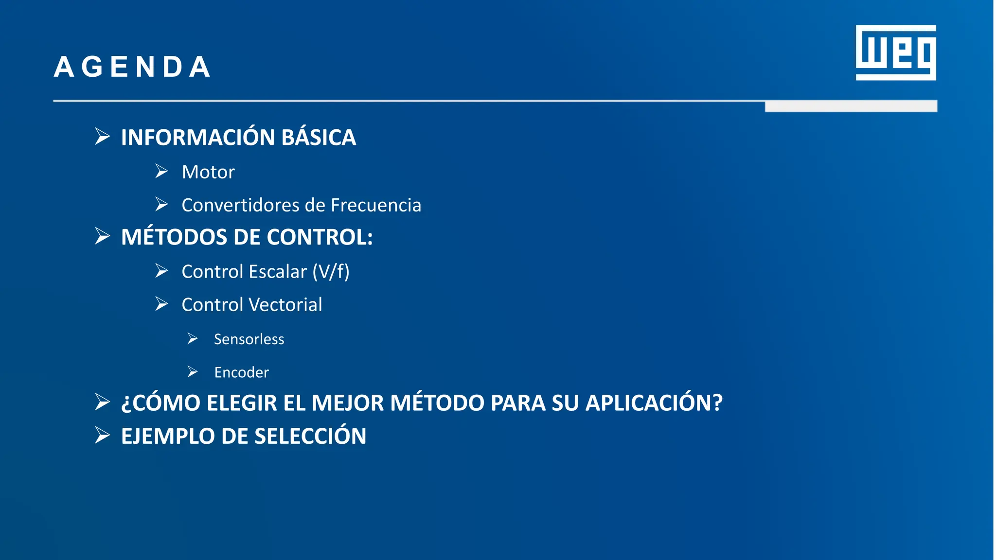 Teoria de Variadores de Frecuencia WEG PERU | PPT