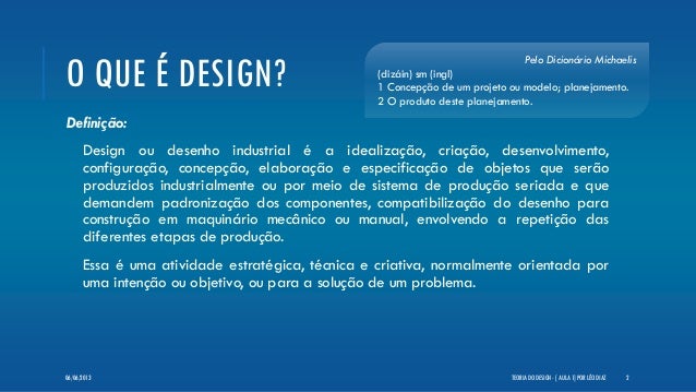 Teoria do design aula 01 [conceitos basicos]