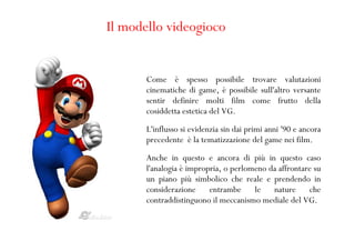 Teoria e analisi del cinema 5. Cinema e videogame | PPT