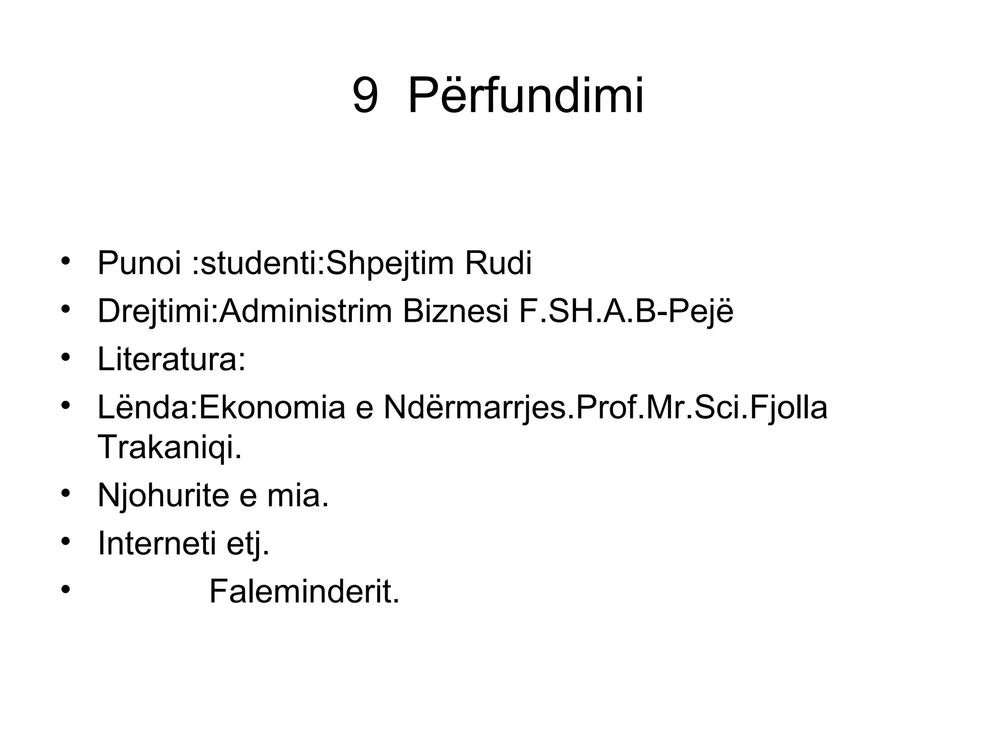 Teoria e shpenzimeve | PPT