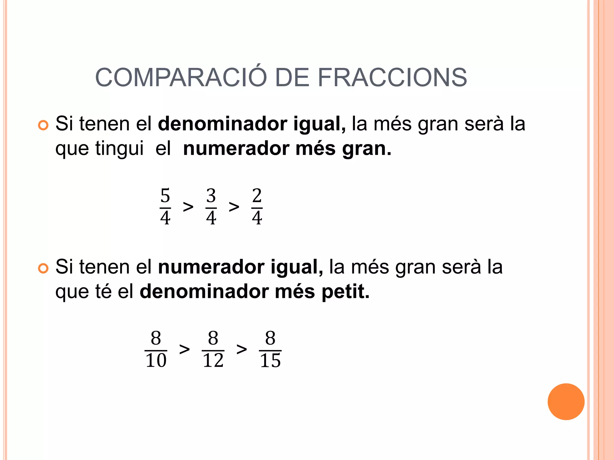 Teoria fraccions | PDF