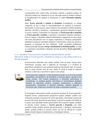 Teoria generala a dreptului unitatea i | PDF