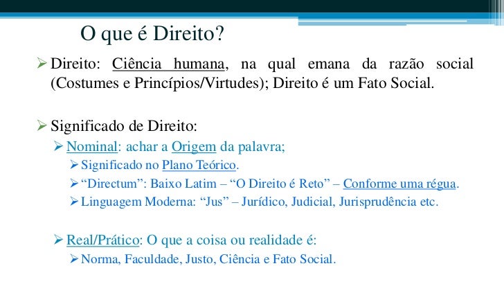 Teoria geral do direito
