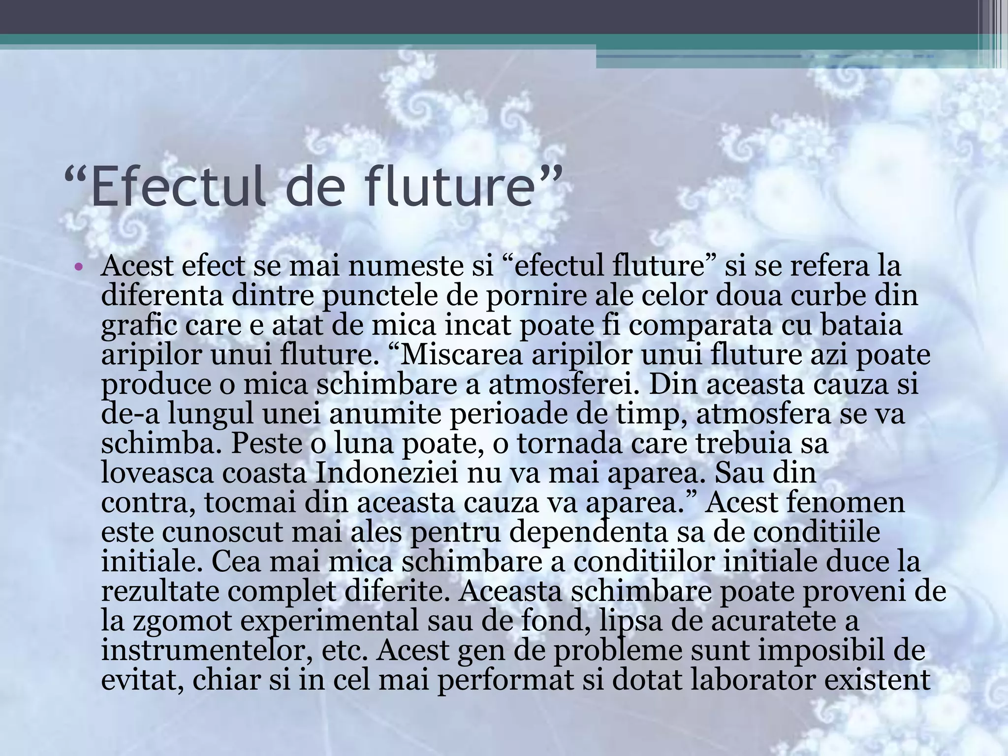 Teoria haosului | PPTX