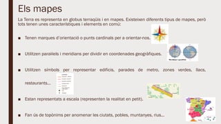 Teoria mapes i escala 6è primària | PPT