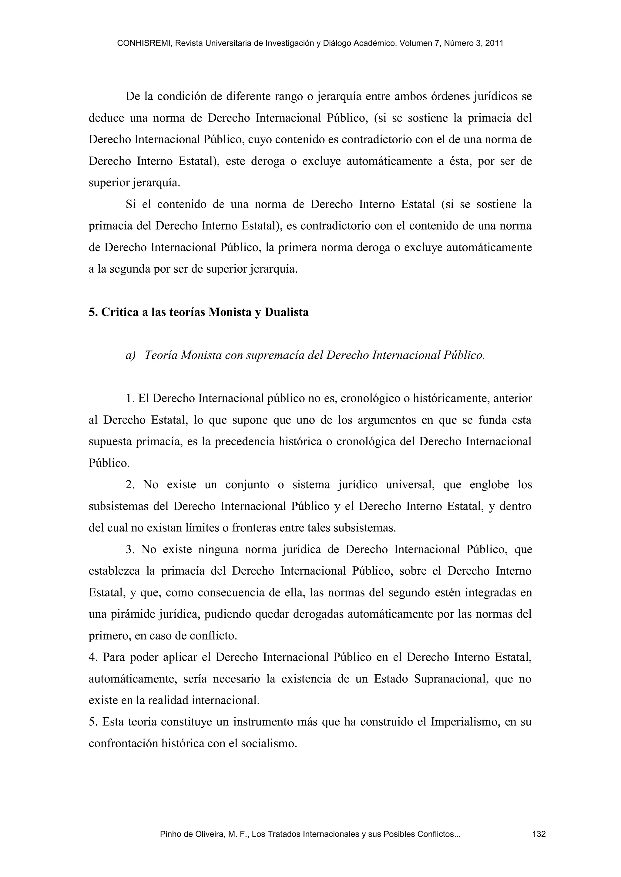 Teoria monista y dualista. bueno criticas y todo | PDF